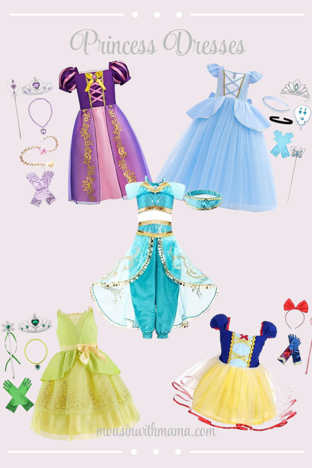 Princess Inspired Looks for Girls and Women at Disney World