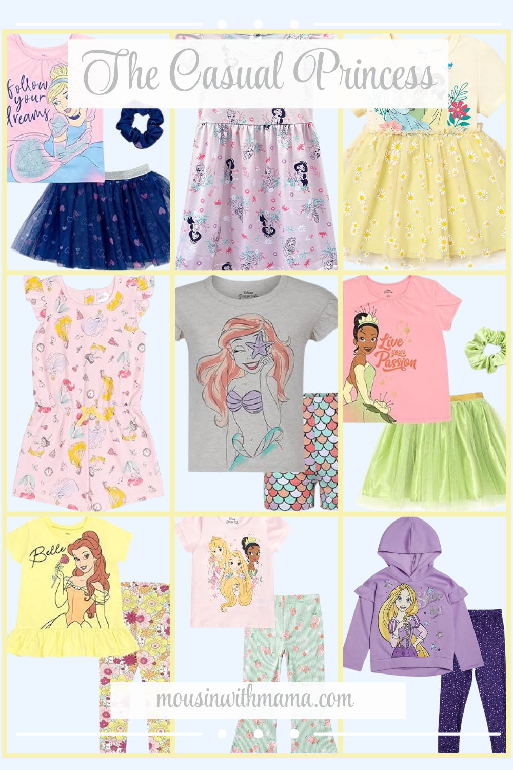 Princess Inspired Looks for Girls and Women at Disney World